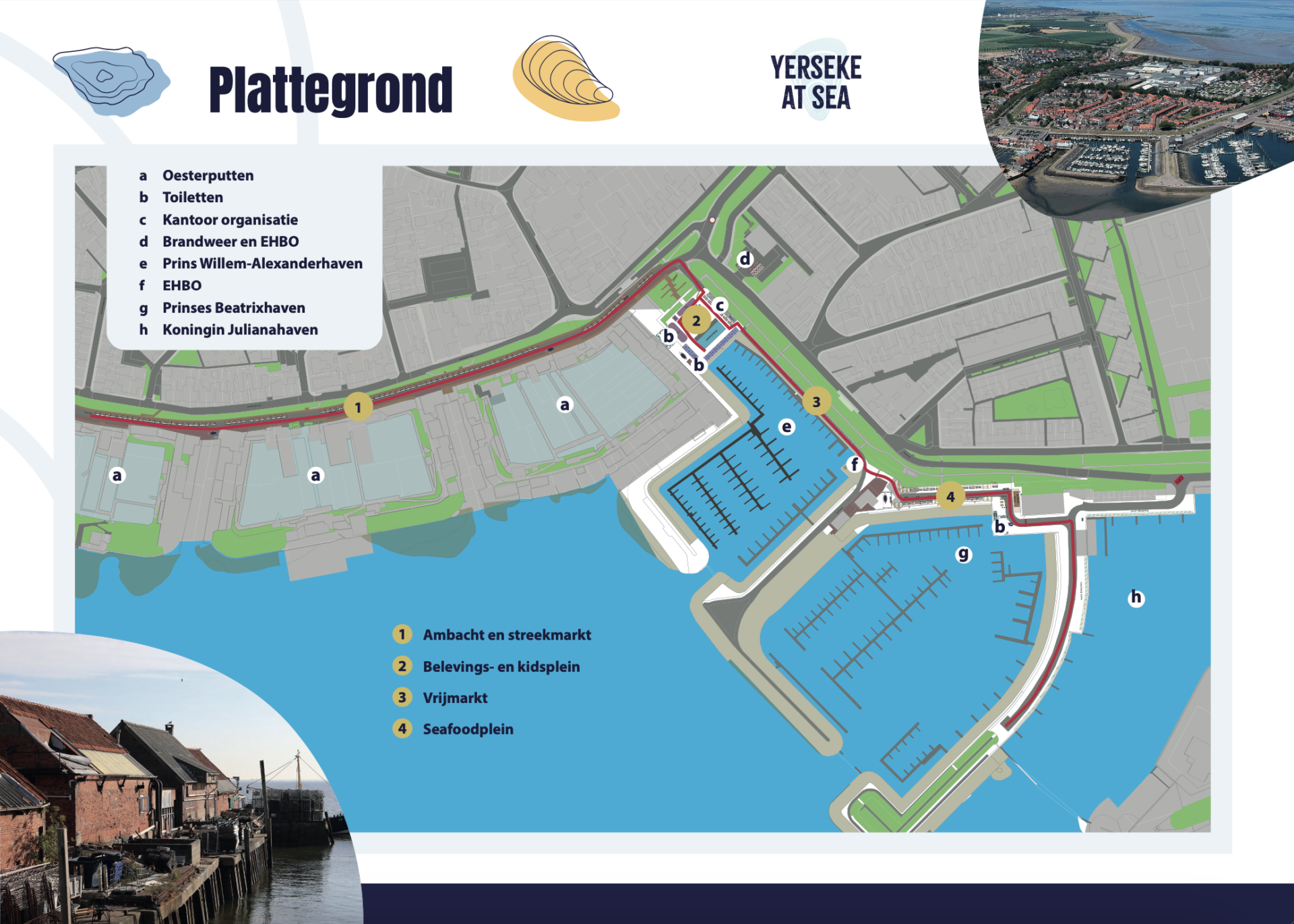 Plattegrond | Yerseke At Sea
